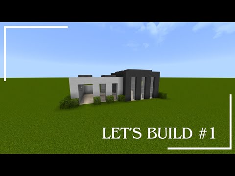 {Let's Build #1} Petite maison moderne!!! 🏡 - YouTube