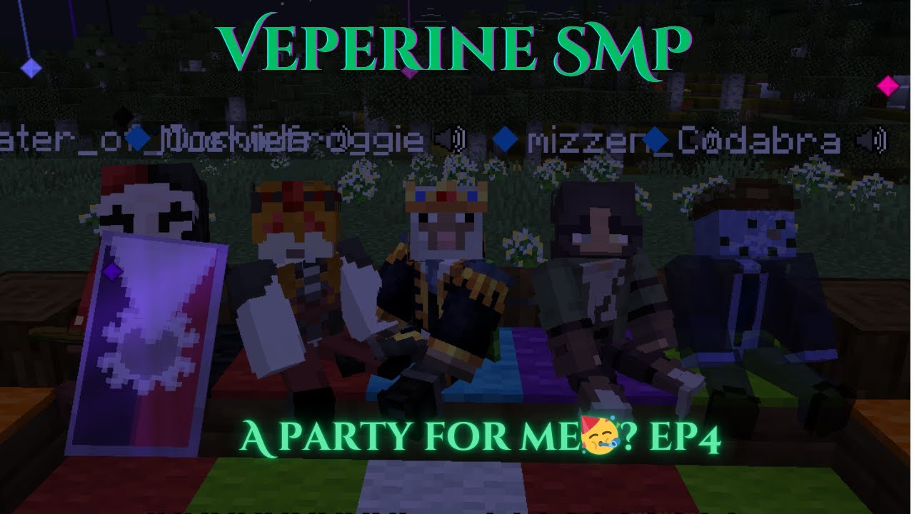 Minecraft Veperine SMP: The Epic Party Celebration! For me🥳? Ep4 - YouTube