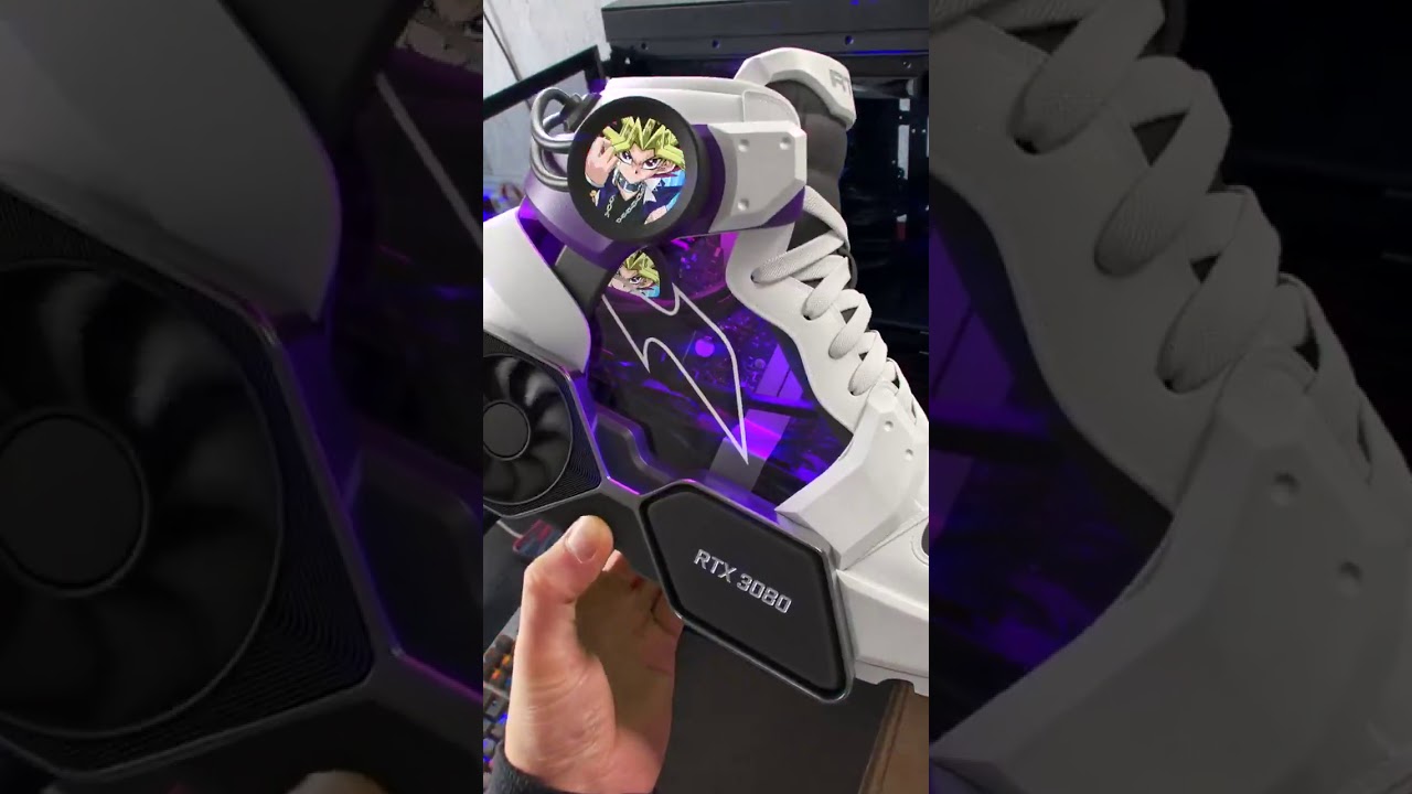 These shoes are an RTX 3080 powered PC - YouTube