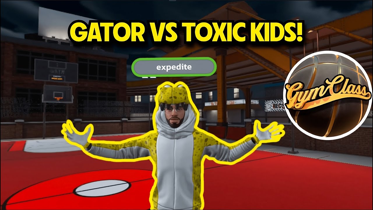 THE GATOR IN GYM CLASS VR IS INSANE.. - YouTube