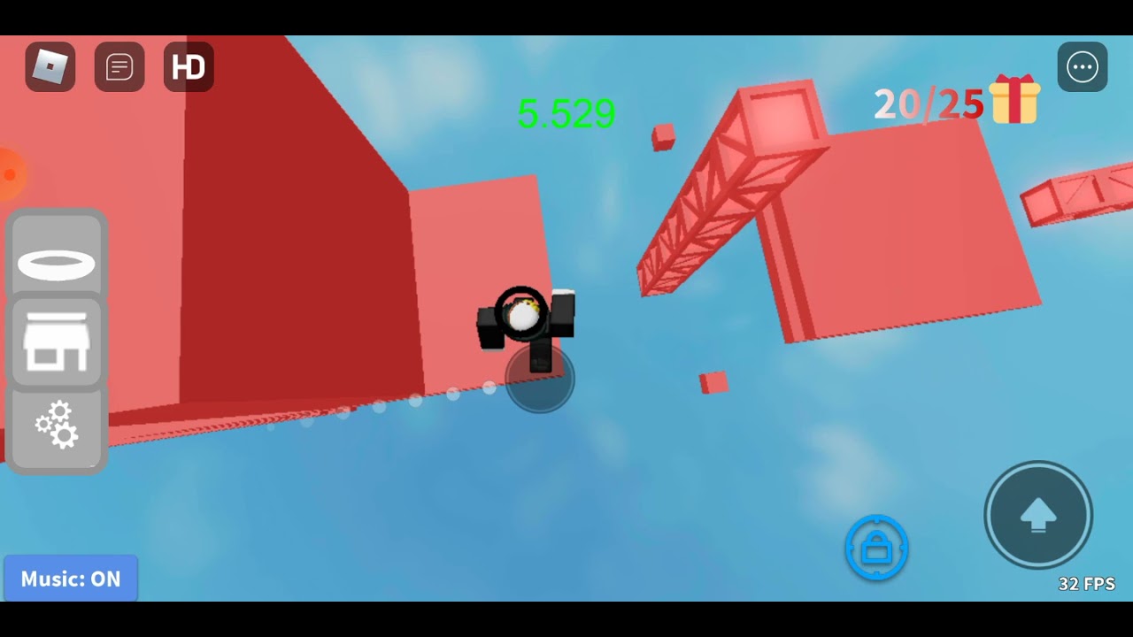 Red obby! Jadons Time Trial - YouTube