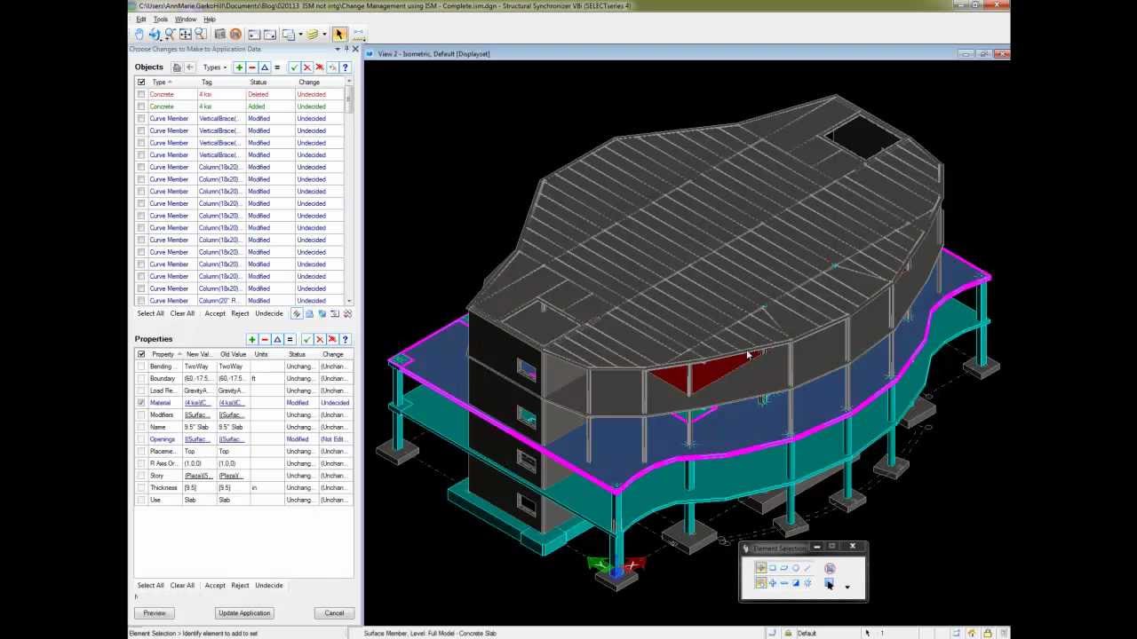 Revision Management for your RAM Structural System Model using ISM ...
