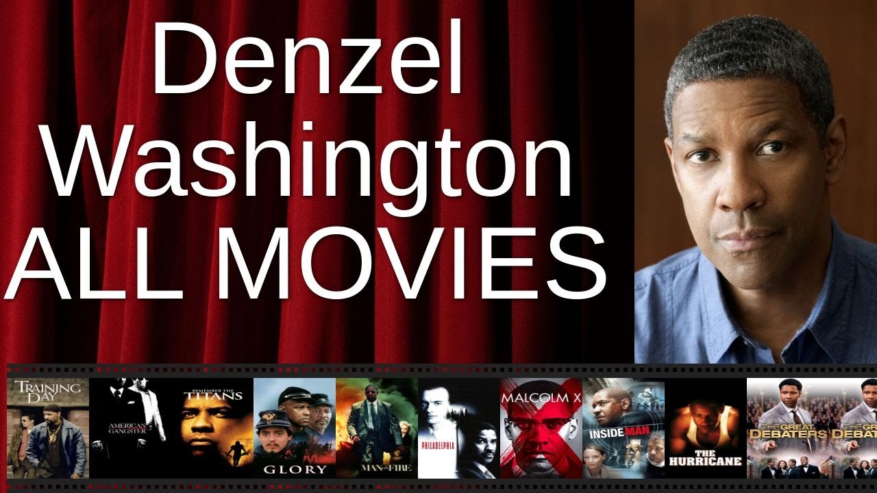 ALL Denzel Washington Movies Ranked by Score (Critics + Fans) - YouTube