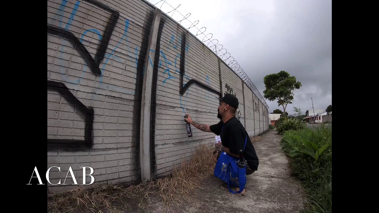 ACAB Graffiti Costa Rica 🇨🇷 - YouTube