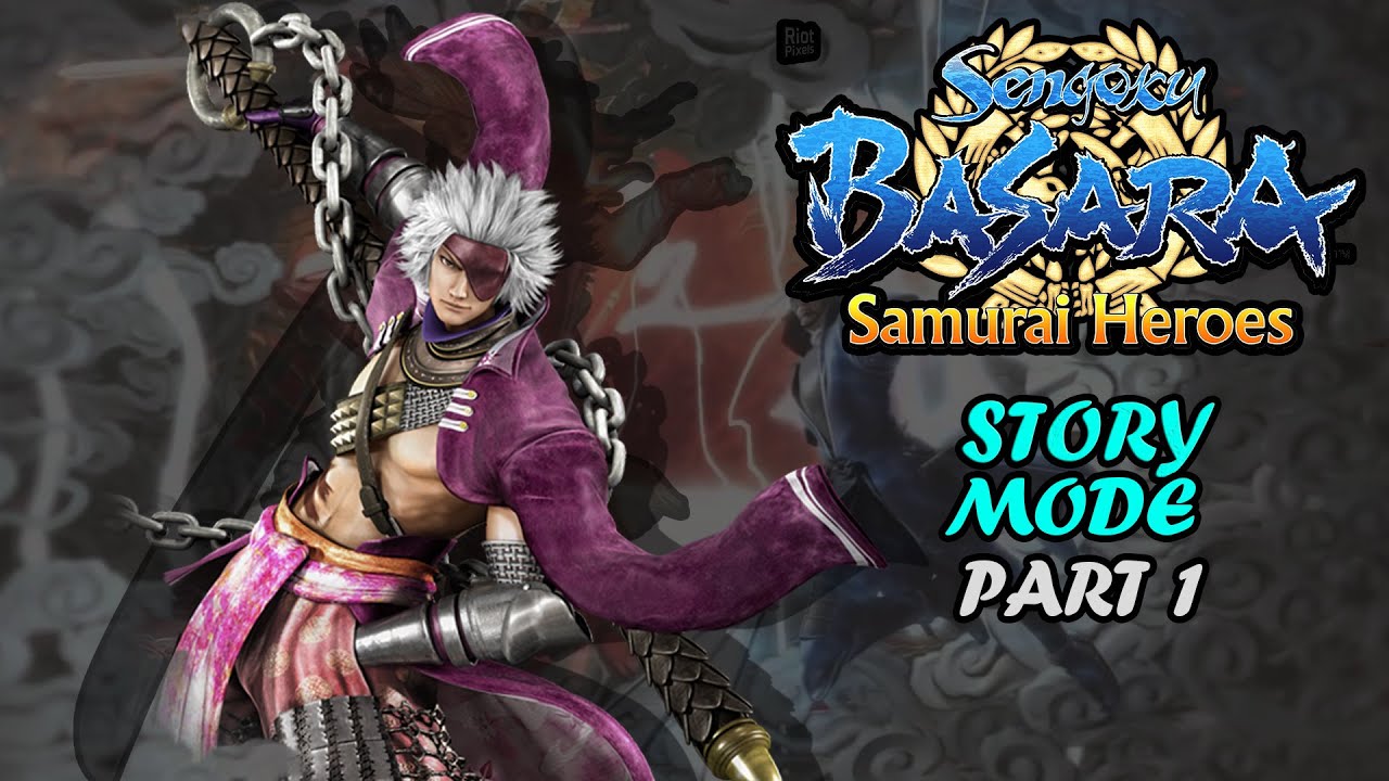 Motochika Chosokabe Story Mode Part 1 - Sengoku Basara Samurai Heroes ...