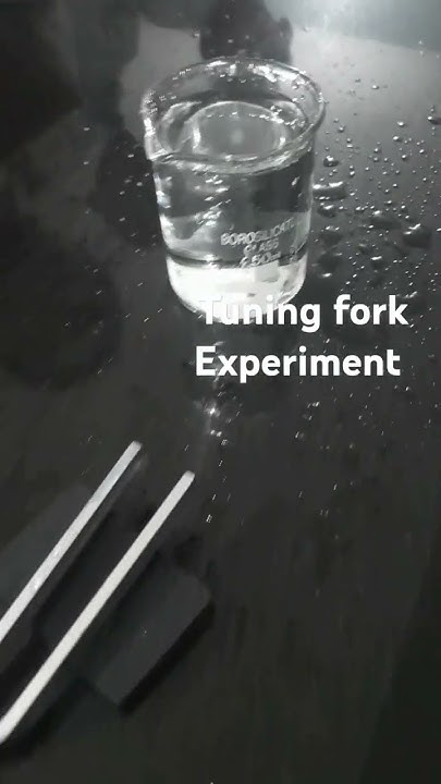 Class 9th physics experiment, tuning fork. Sound chapter 9th - YouTube