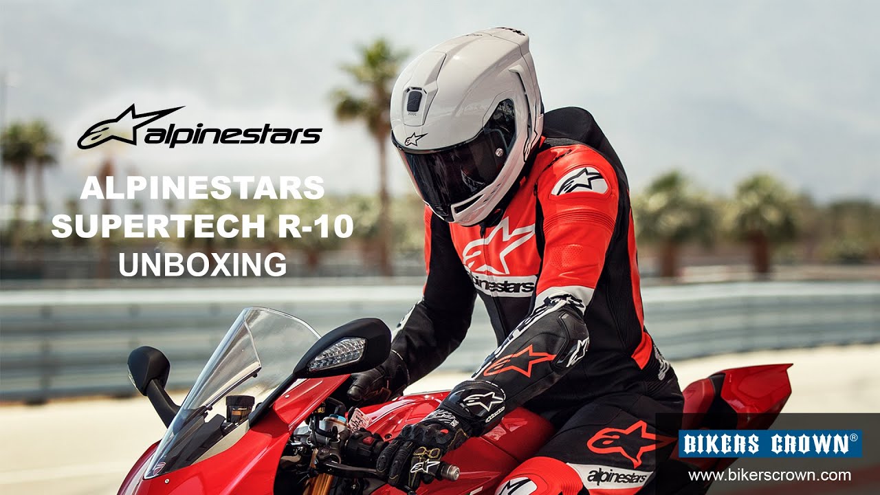 Unboxing Alpinestars R-10 Supertech helmet - YouTube