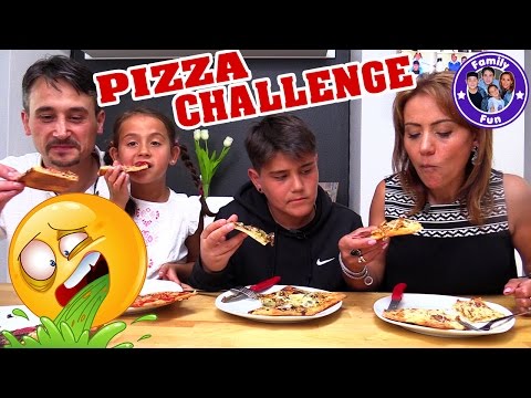 EKLIGE PIZZA CHALLENGE + Zutaten Shopping | Cihan hau rein!! | FAMILY FUN