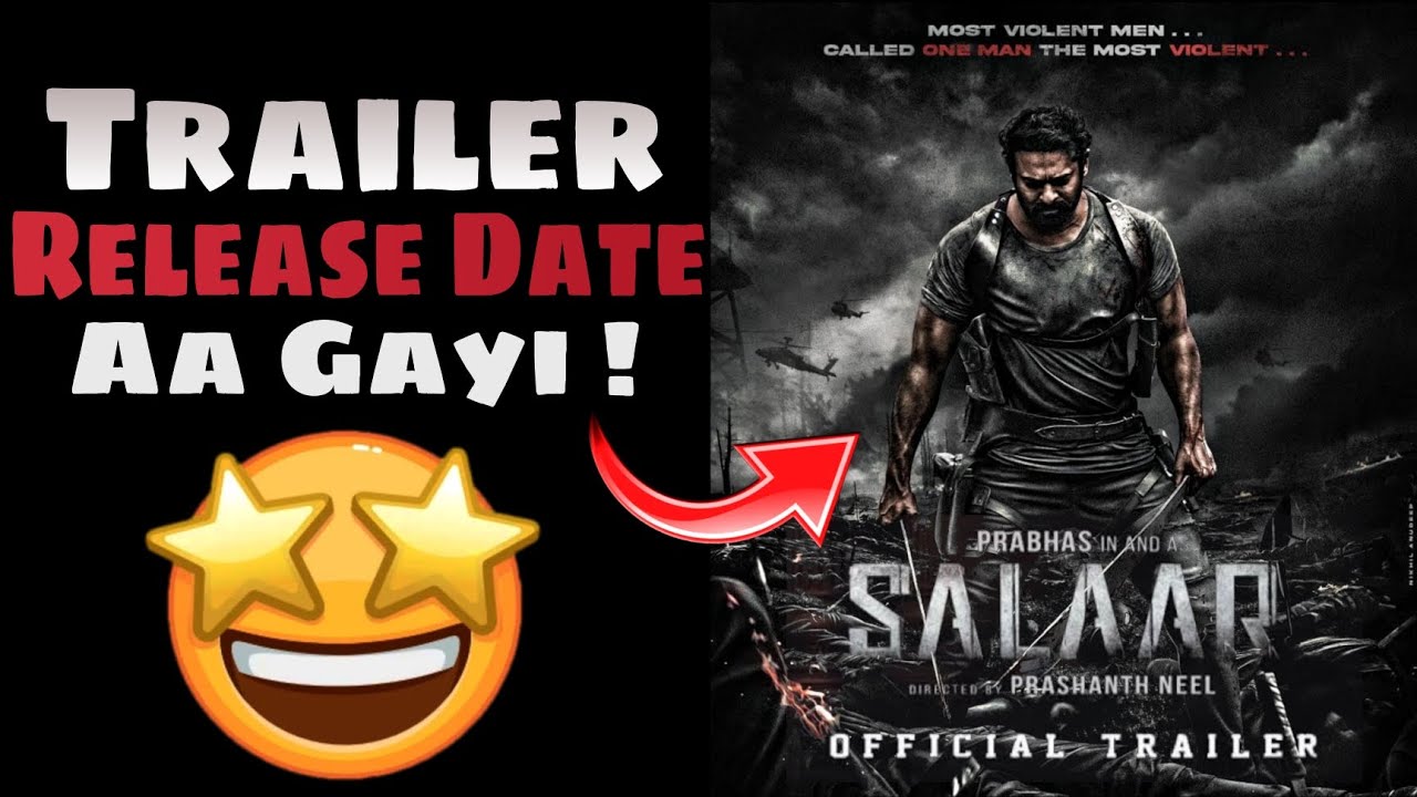 Salaar Trailer Release Date | Salaar Trailer Update | Salaar Part-1 ...