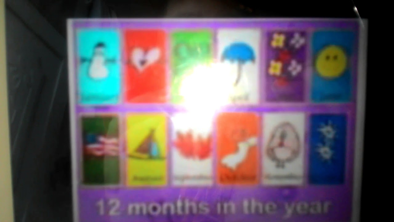 Twelve months in year. The song - YouTube