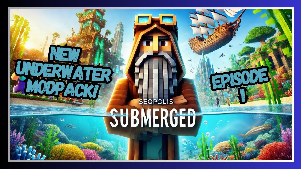 New Underwater Modpack! - Seopolis Submerged E1 - YouTube