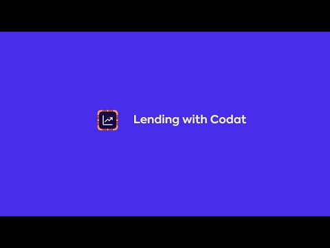 Lending with Codat | Lending API - YouTube
