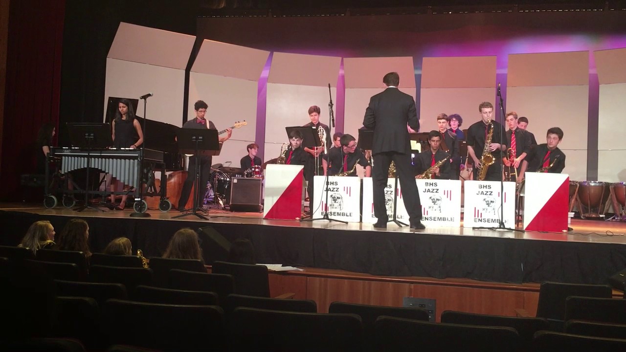 BHS Jazz Ensemble - Crimson Cafe 2017 - YouTube