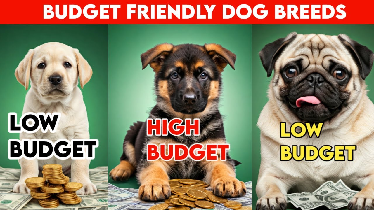 TOP 5 Budget Friendly Dog Breeds 2025 🤑 #dog #puppy #doglover #dogs ...