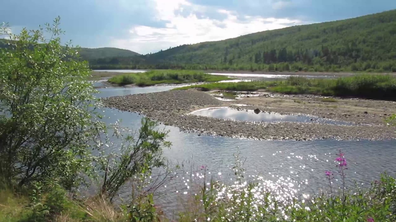 Teno kimmeltää River Teno in Finnish Lapland フィンランドラップランド - YouTube