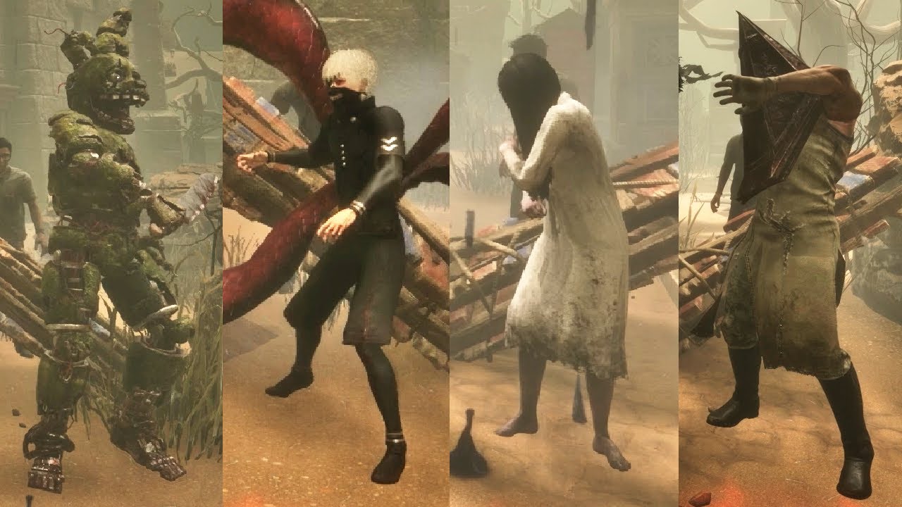 Dead By Daylight - All Killer Pallet Stun Animations (DBD) - YouTube