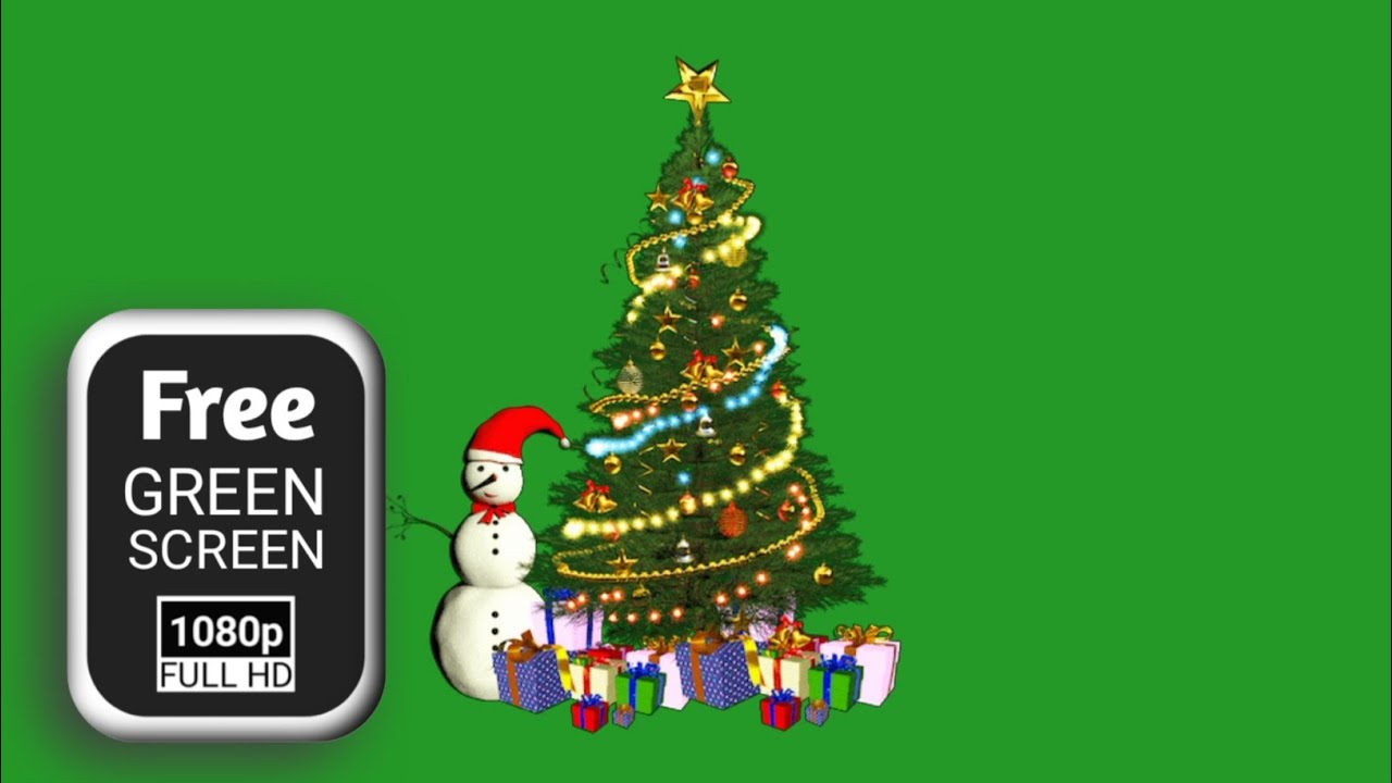 green screen christmas tree lights | tree green screen | christmas tree ...
