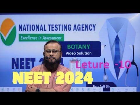 27 May NEET 2024 BOTANY QUESTION PAPER DISCUSSION WITH EXAPLATIONS # ...
