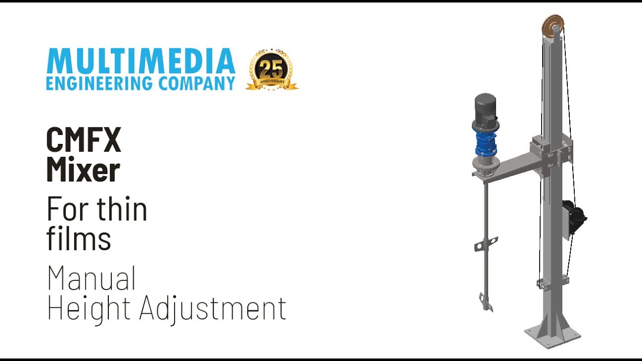 CMFX_Mixer with manually adjustable height - YouTube