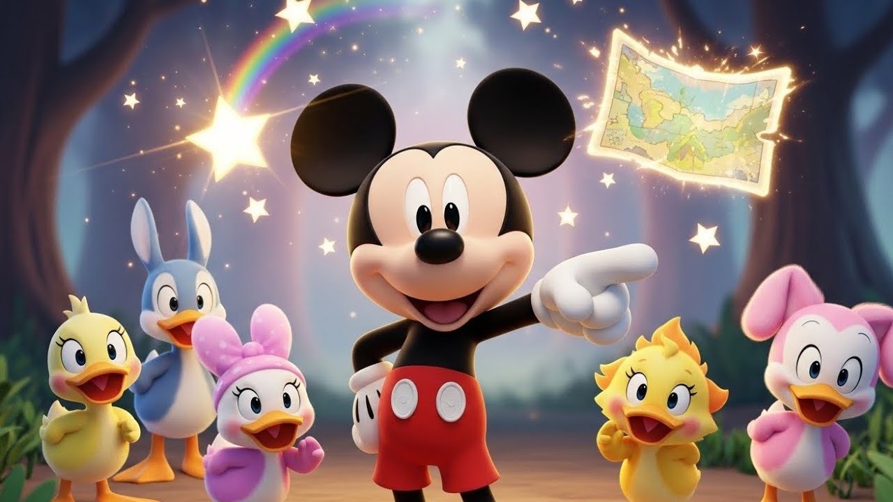 Mickey & Five Ducks Go on a Magical Adventure! 🦆 | Fun Kids Cartoon ...