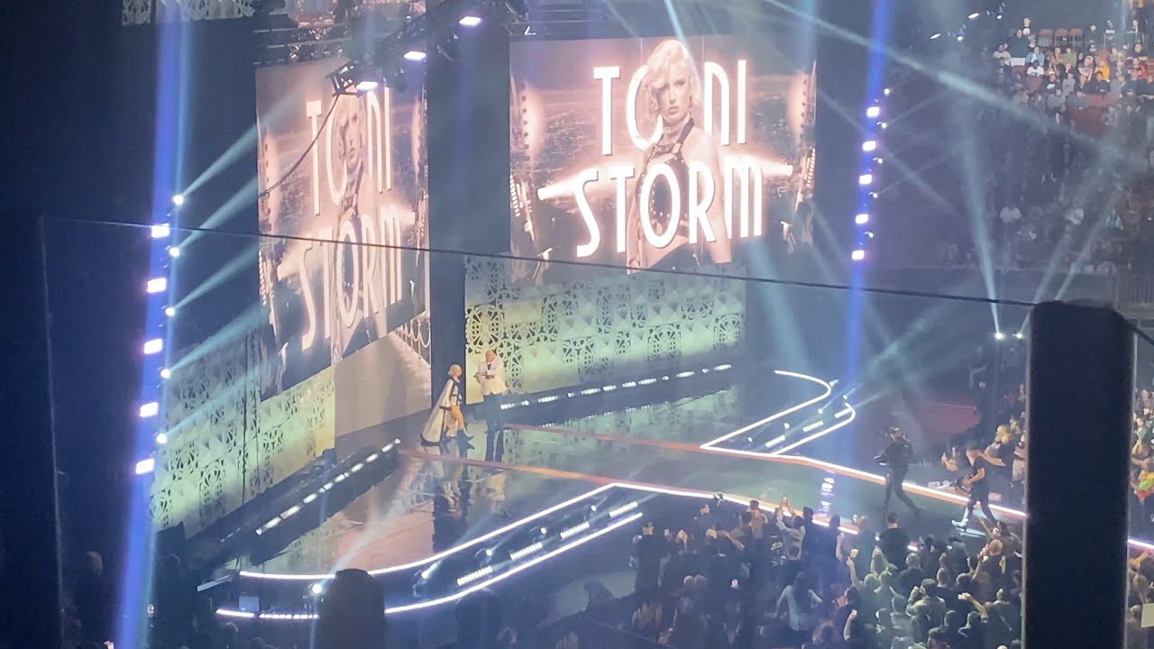 AEW Timeless Toni Storm Full Gear 2023 Entrance Live! - YouTube