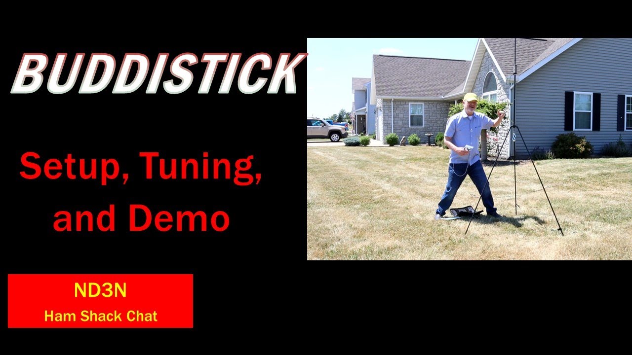 Setup and Demo of the BuddiStick Antenna - YouTube
