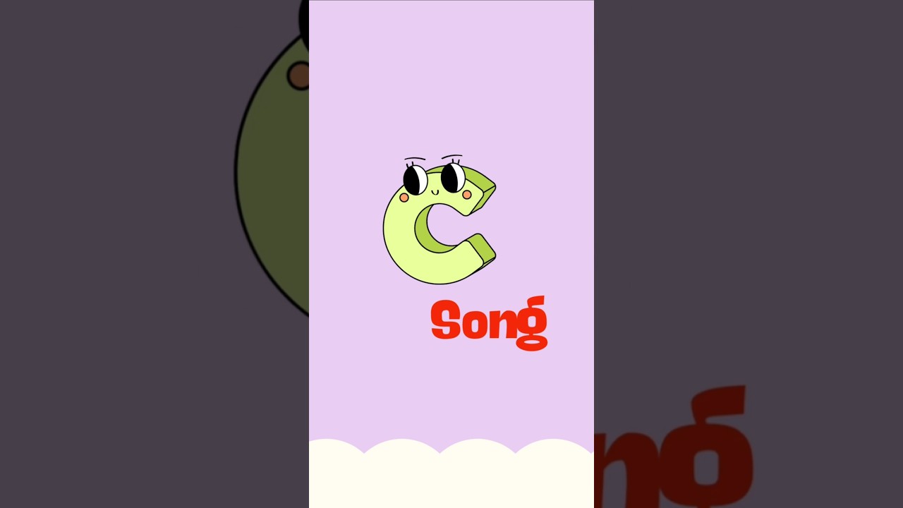 Letter C song | preschool song | english learning for kids #shortreels ...