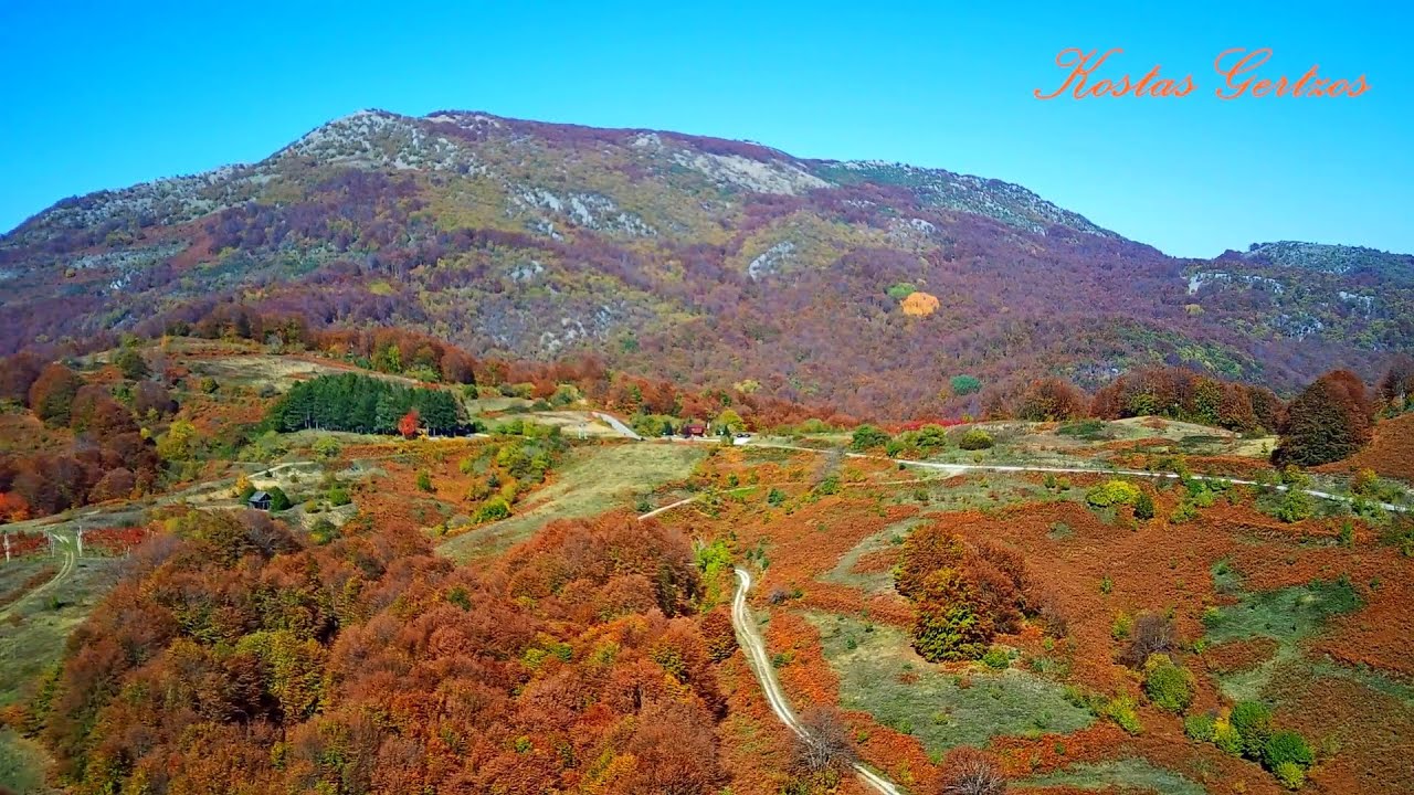 ΦΘΙΝΟΠΩΡΙΝΟ ΠΑΪΚΟ, ΠΑΝΔΑΙΣΙΑ ΧΡΩΜΑΤΩΝ (DRONE). AUTUMN COLOURS - MOUNT ...
