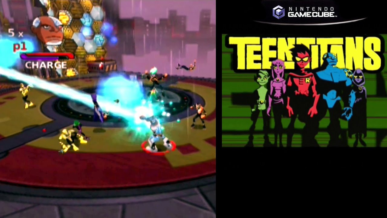 Teen Titans ... (GameCube) Gameplay - YouTube