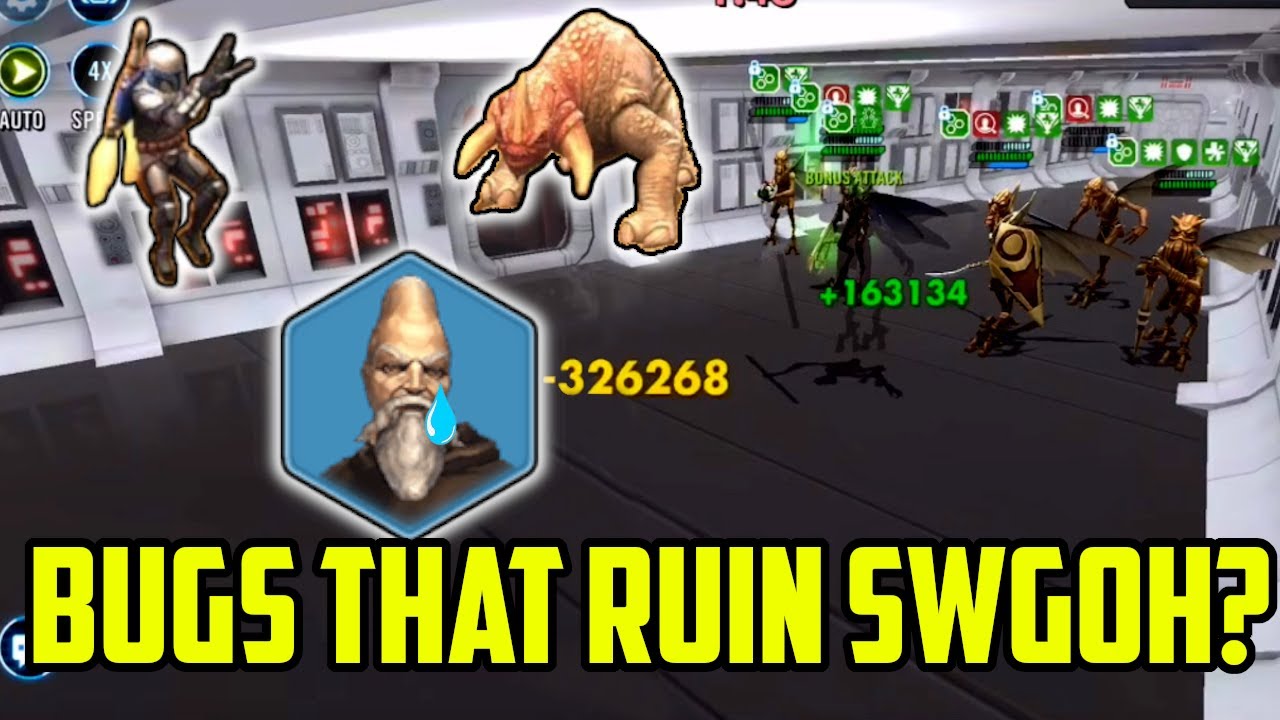 STAR WARS GALAXY OF BUGS + Ki-Adi-Mundi Mission Success | SWGoH - YouTube