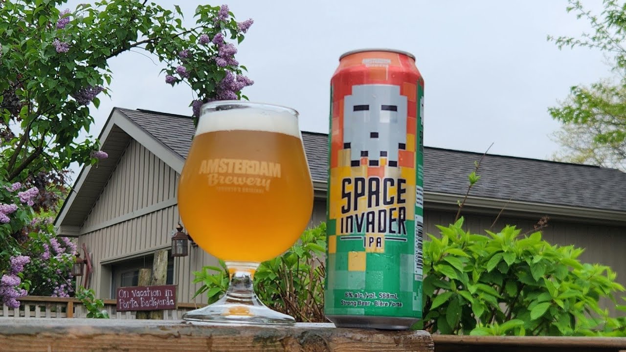 Amsterdam Brewery Space Invader IPA (2024) - YouTube