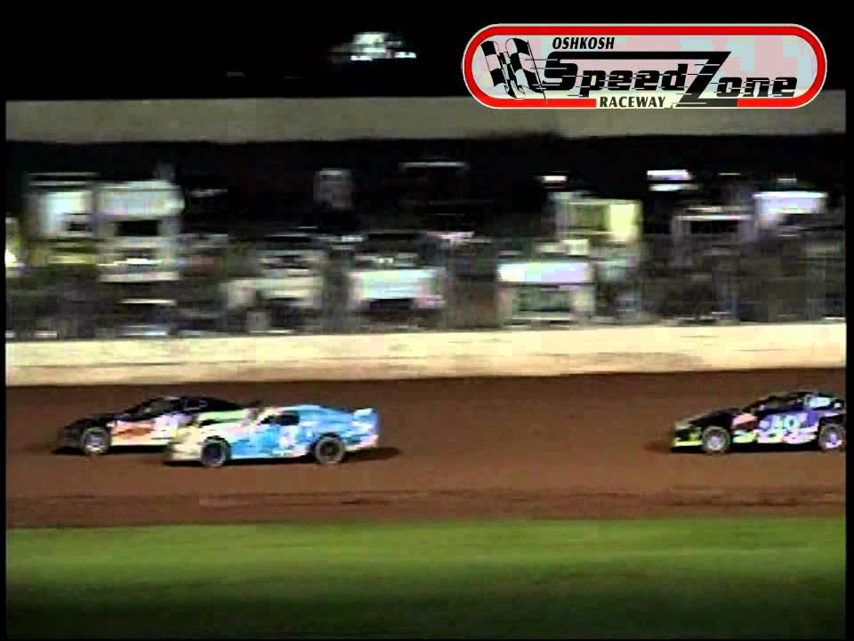Oshkosh Speedzone Raceway - May 17, 2013 - Grand National Feature - YouTube