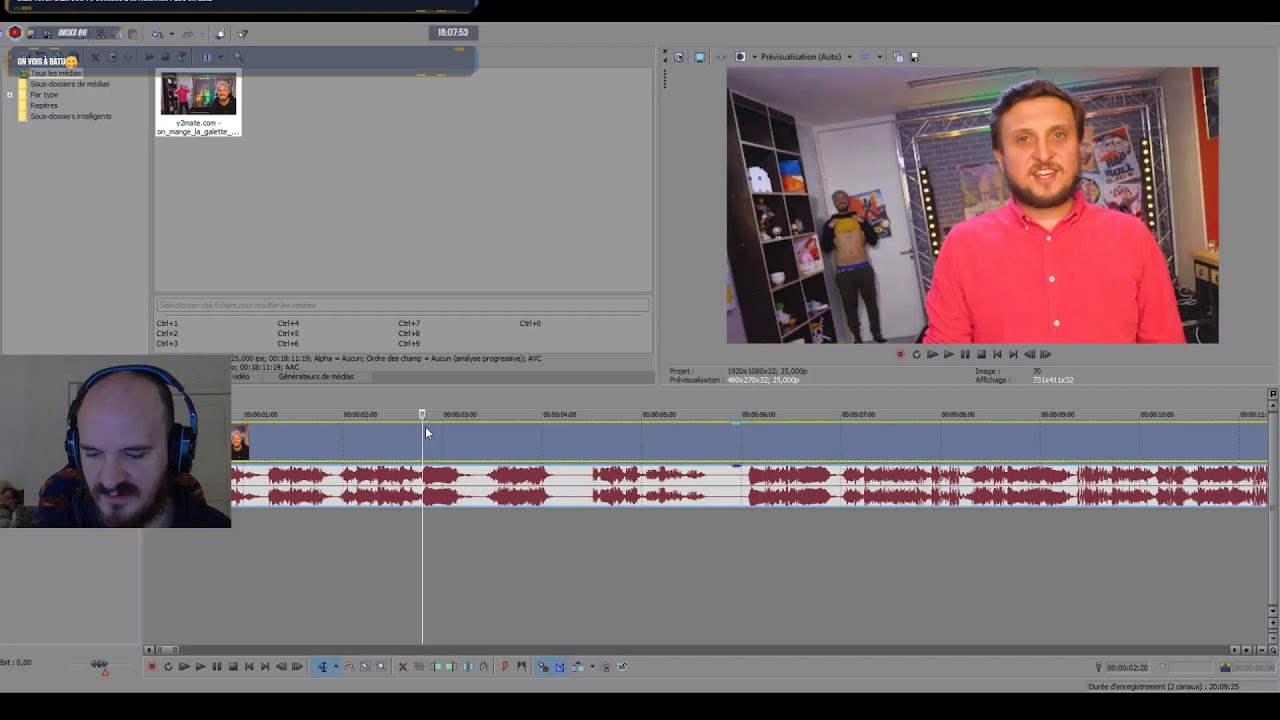 (FR) Live editing YOUTUBE POOP - YouTube