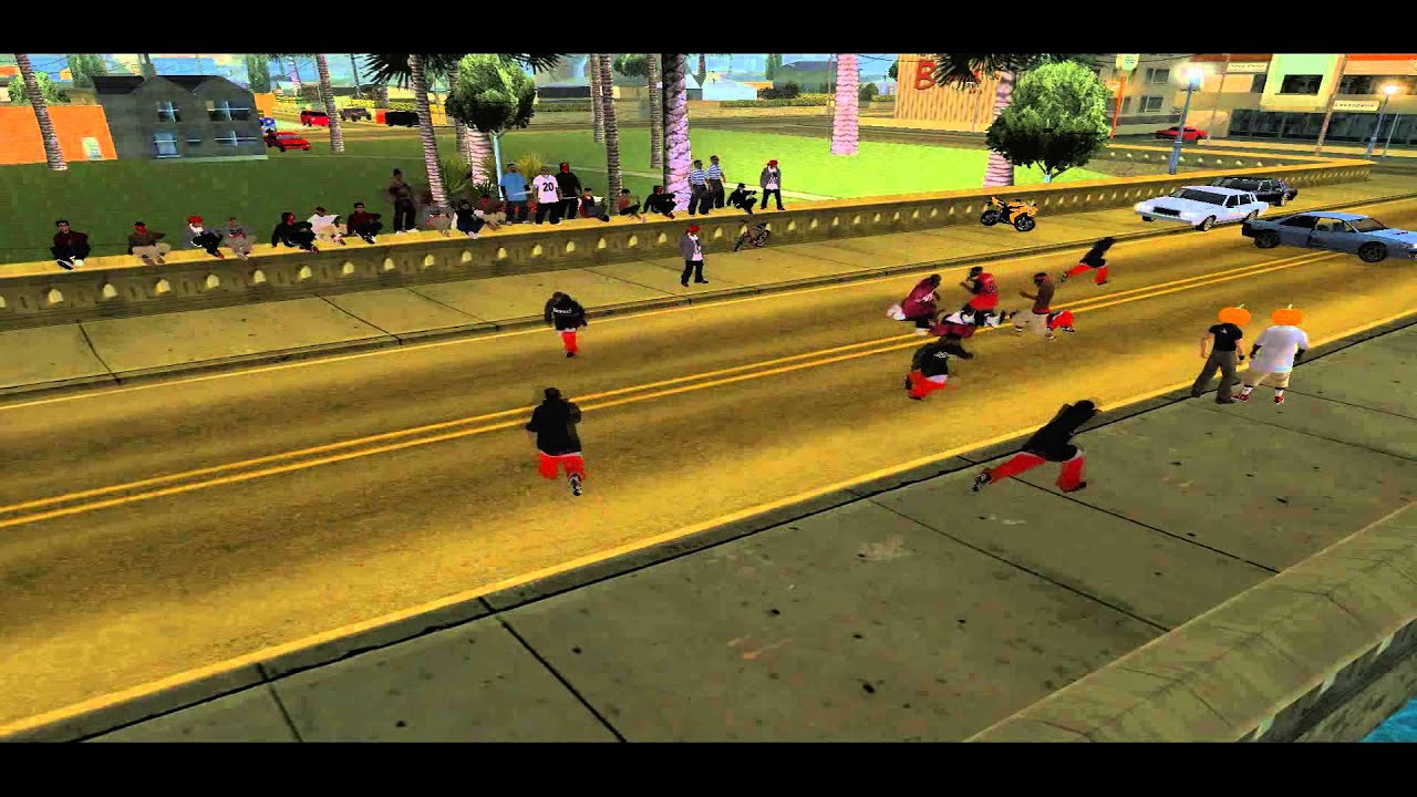 |N4G| Rollin 50s Brims - RED FAMILY cleanin up So'Bentral (bloods vs ...