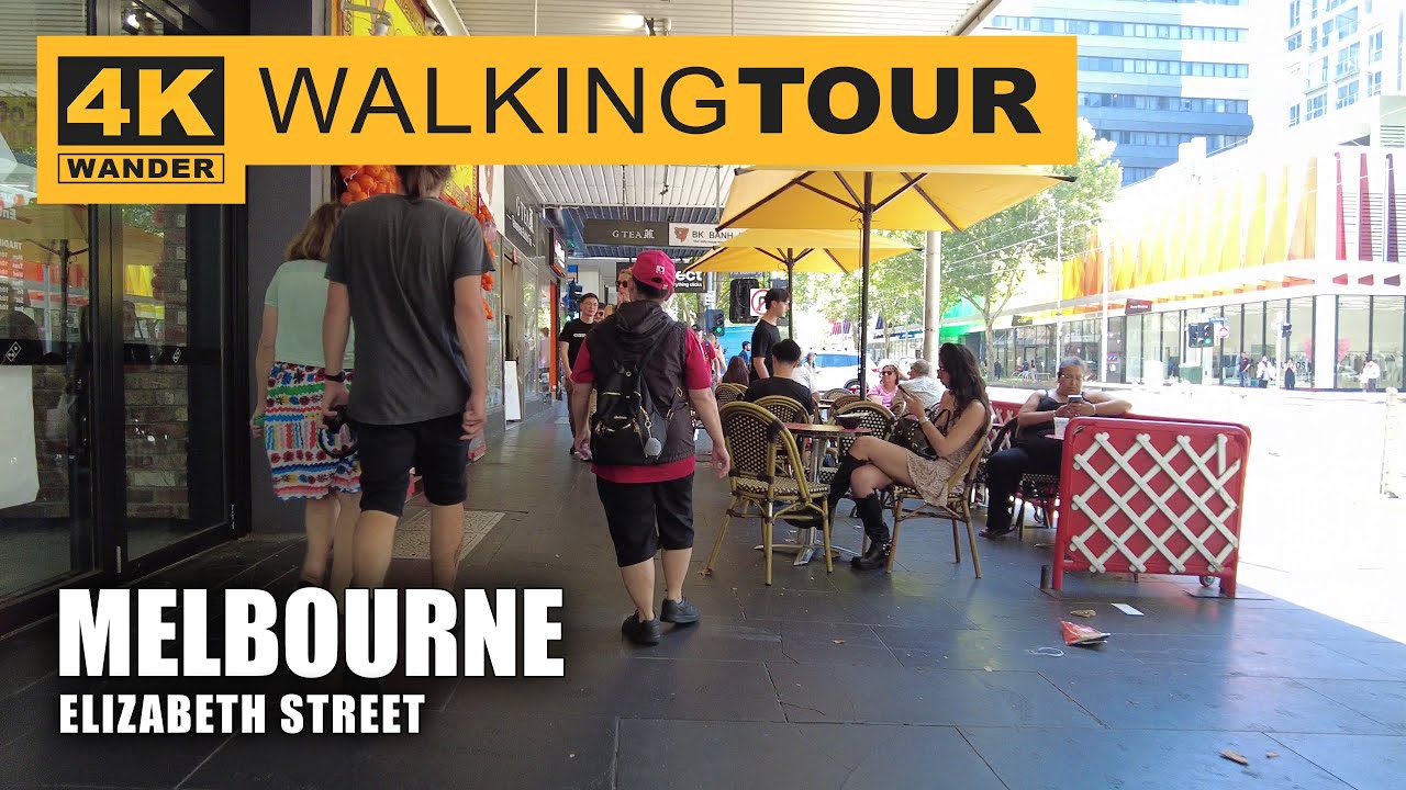 Elizabeth Street Walking Tour in Melbourne, Australia (4K 60fps) - YouTube