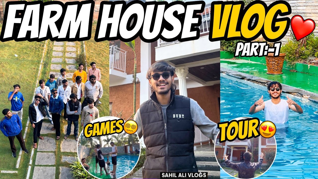 Full Fun At Farm House With Childhood Friends🥹| One Of The Best ...