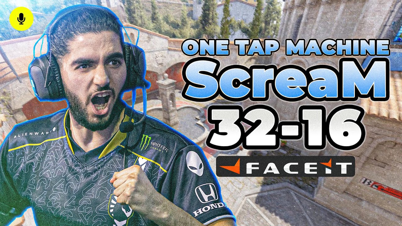 One Tap Machine ScreaM (32-16) FACEIT Ranked (Inferno) #CS2 #POV - YouTube