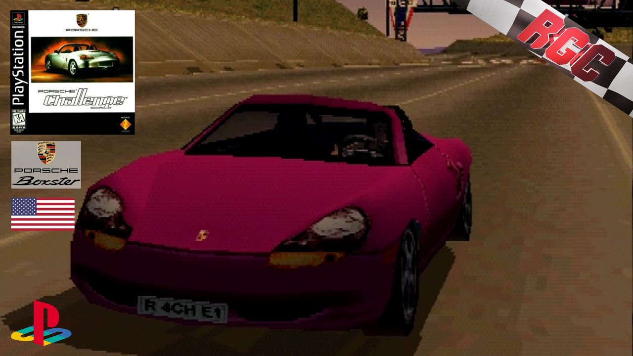 Porsche Challenge | Rachel | USA | PlayStation/PS1/PSX HD - YouTube
