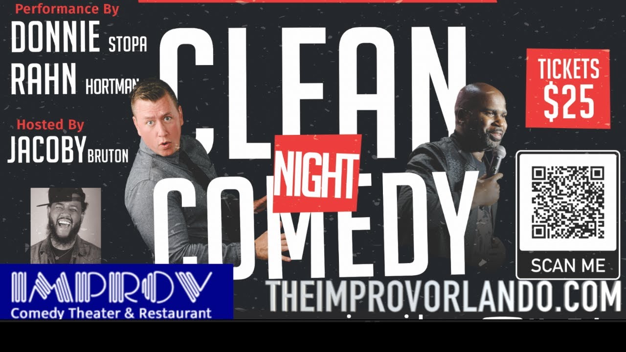 Clean Comedy Night at The Orlando Improv December 2nd 2021 - Commercial ...