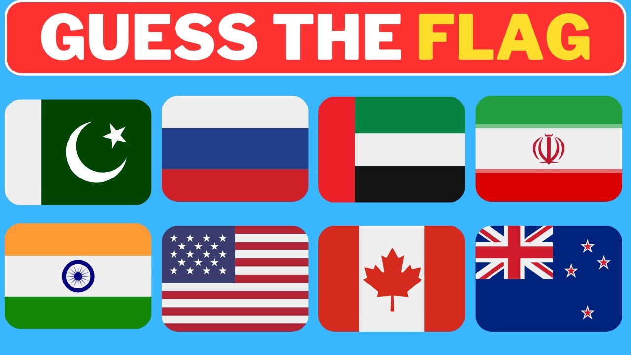 Guess the Country By Its Flag 🚩 World Flag Quiz Challenge P4 🌍 Hashtag Mano - YouTube