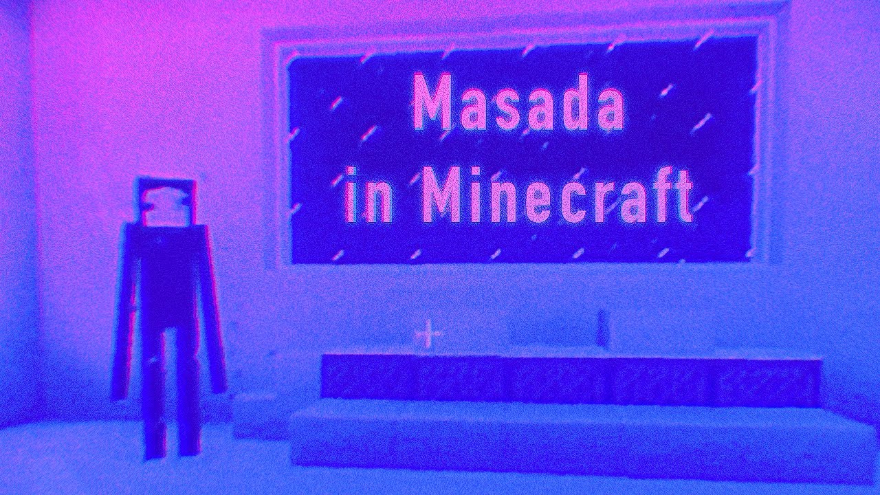 Masada in Minecraft {Yume Nikki resource pack} - YouTube