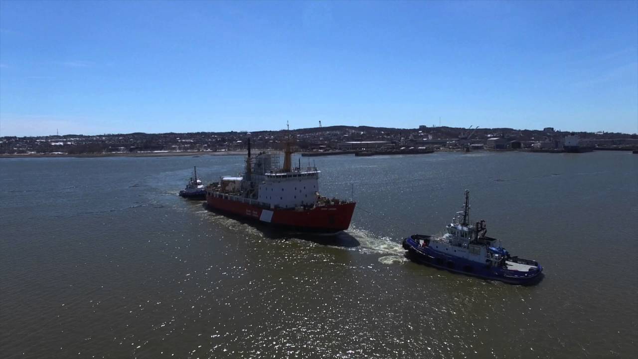 Three ships refloated - all in a day's work - YouTube