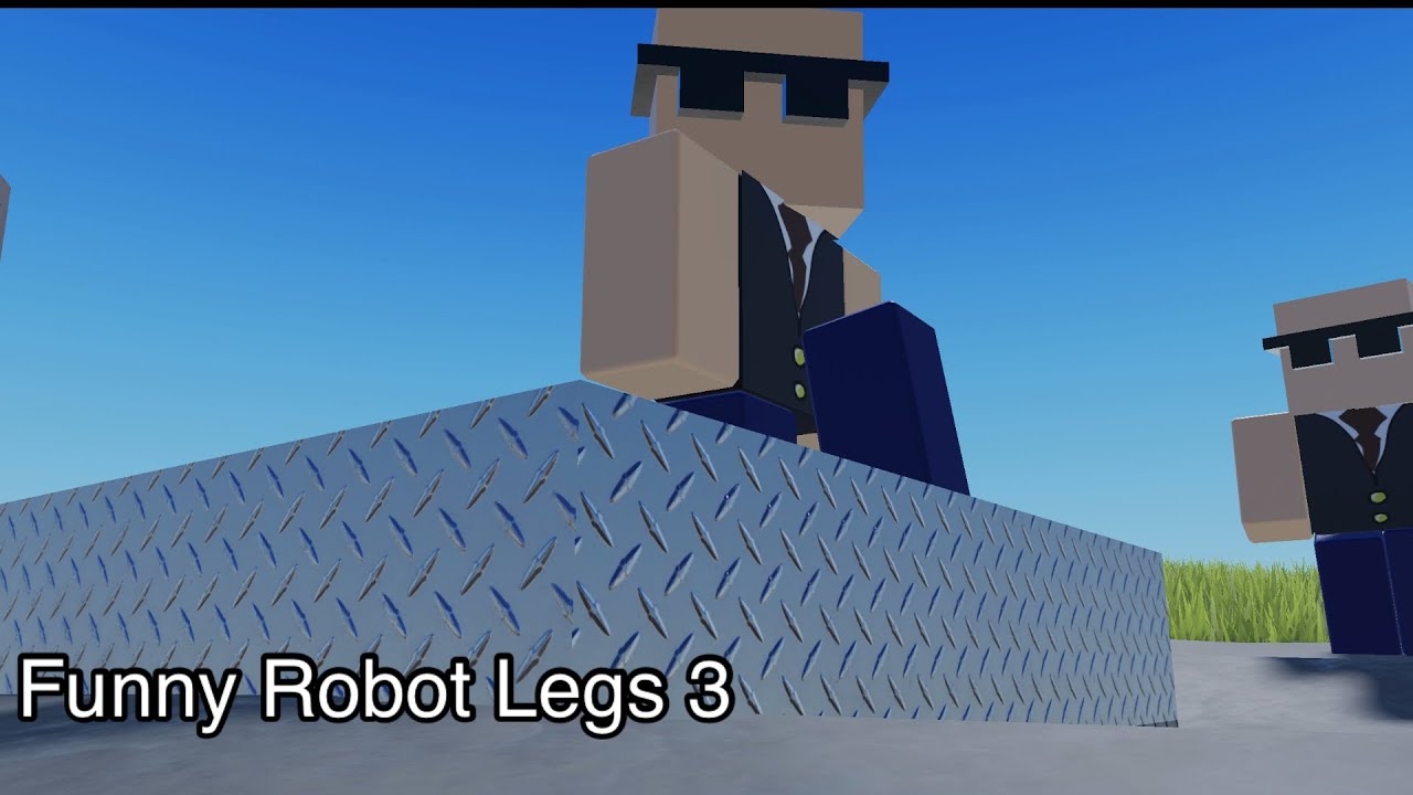 Funny Robot Legs 3 - YouTube