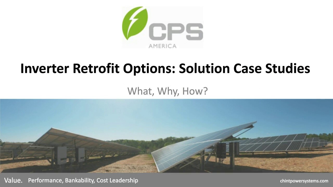 Inverter Retrofit Options (Recorded Webinar SPW 11-28-2018) - YouTube