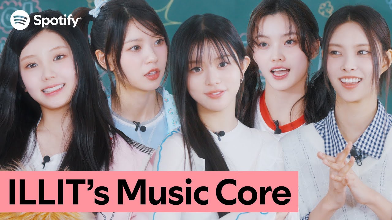 ILLIT's Music Core With Spotify - YouTube