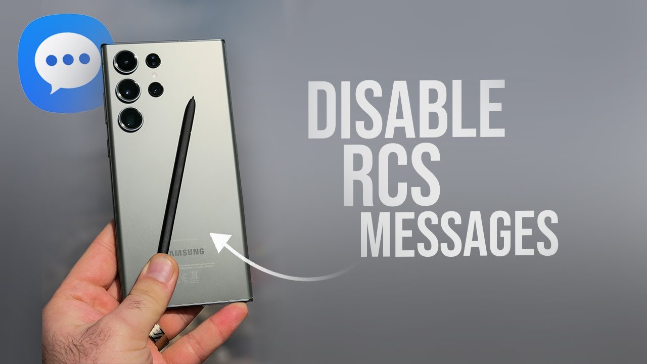 How to Disable RCS Messaging on Android (tutorial) - YouTube