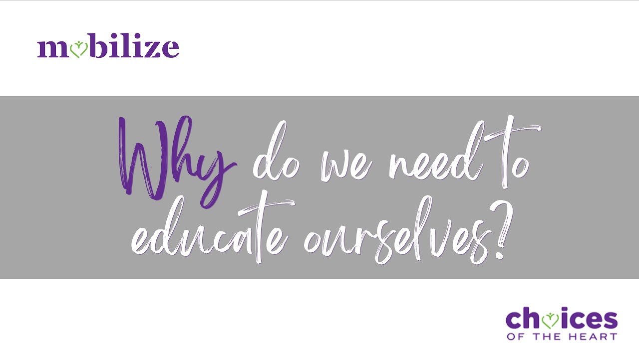 Mobilize Event - Why do we need to educate ourselves? - YouTube