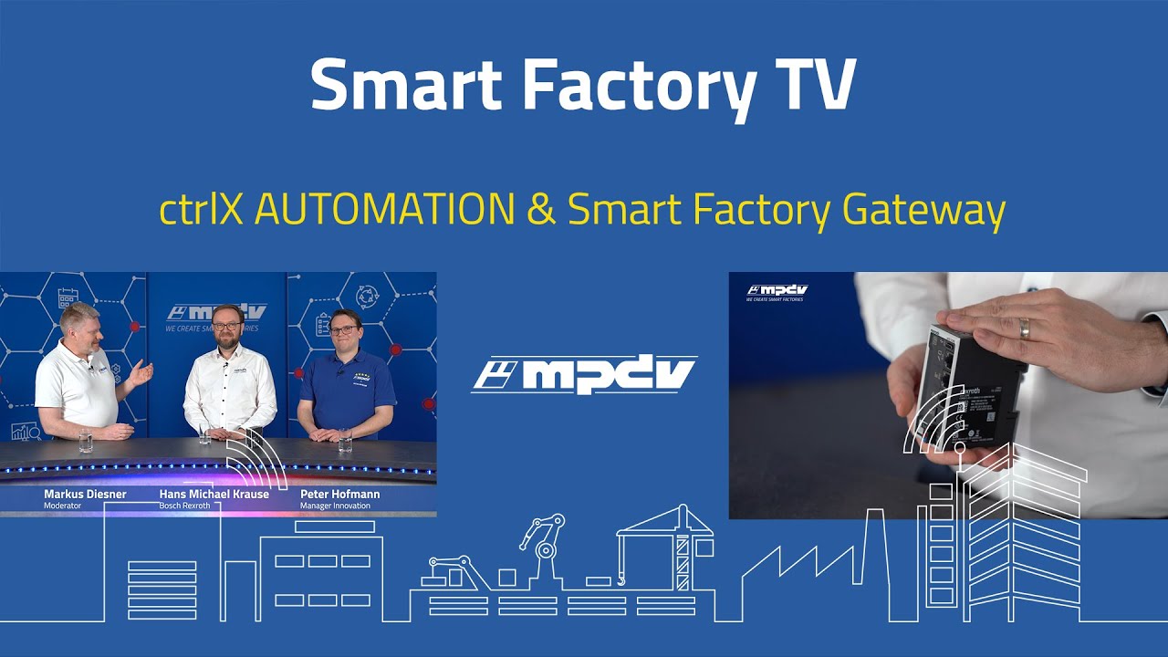 Smart Factory TV | ctrlX AUTOMATION & Smart Factory Gateway - YouTube