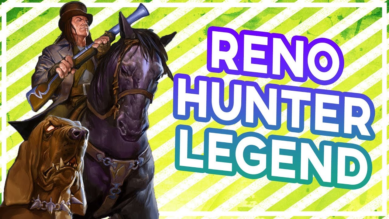 Hearthstone: Reno Hunter Now A Legend Deck (Shaw Is Great) - YouTube
