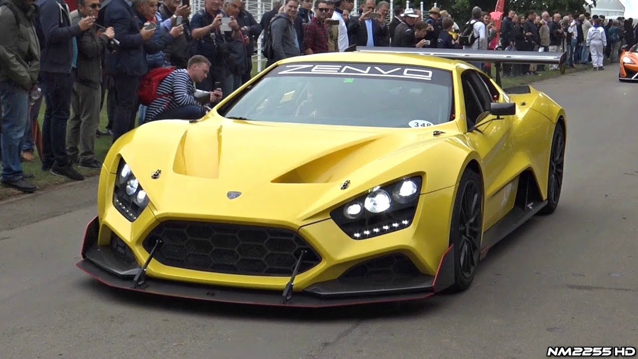 1100HP Zenvo TSR Hypercar Twin-Supercharged V8 Exhaust Sounds ...
